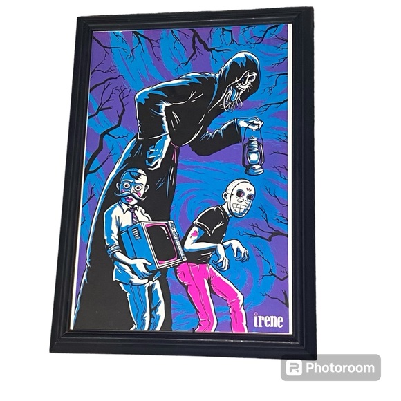 Art | Grim Reaper Art Print Art Poster By Irene Goth Gothic Odd Unique ...
